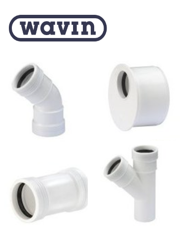 PP Afvoer Wafix 32 mm Wit - Verwarming Shop Online