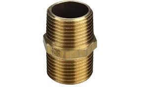 Dubbele Nippel Messing 3/4" - Verwarming Shop Online